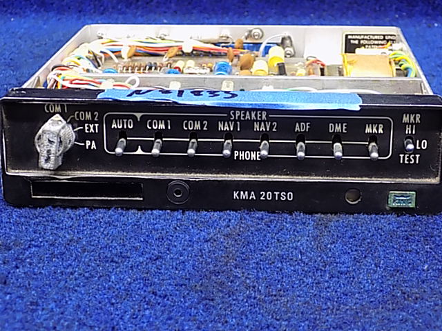 King 066-1024-13 KMA-20 MARKER BEACON RECEIVER ISOLATION AMPLIFIER